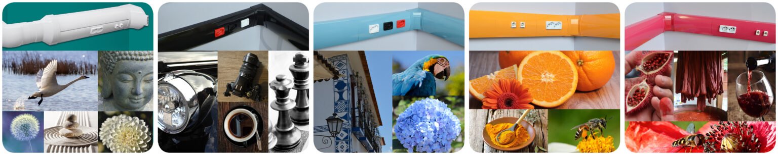 Canaletas Coloridas para fios – Blog – Parcus Design