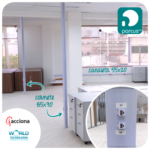 Canaleta para fios – Parcus Design